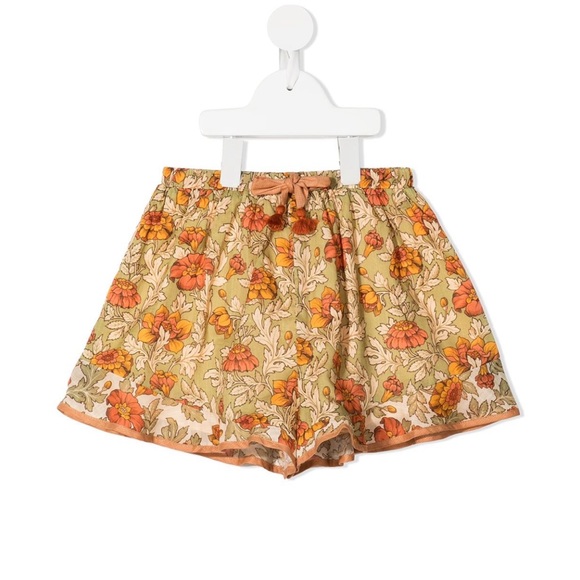 Zimmermann | Bottoms | Zimmerman Kids Andie Floral Ruffle Shorts Size ...